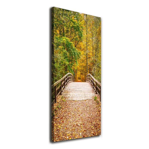 Union Rustic Herbstwald - Kunstdrucke auf Leinwand - Wrapped Canvas | Wayfair.de